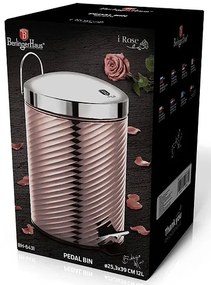 BERLINGERHAUS Koš odpadkový nerez 12 l I-Rose Edition BH-6431