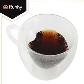Ruhhy Termální sklo 240ml - Ruhha srdce 26906