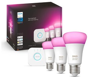 Philips | Základní sada Philips Hue WACA 3xE27/9W/230V 2000-6500K + zařízení k propojení | P4899