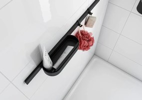 Hansgrohe WallStoris, sada do sprchy, černá matná, HAN-27967670