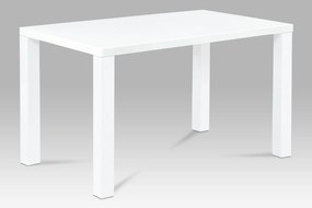 Jídelní stůl AT-3006 WT vysoký lesk bílý
