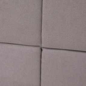 Boxspringová pocketová postel, 180x200, šedohnědá Taupe, APRIL