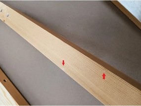 Bílá domečková dětská postel s roštem 90x200 cm Tipi - II. jakost – Vipack