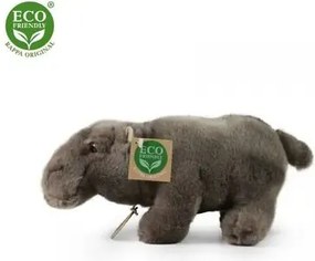 RAPPA Plyšový hroch 22 cm / ECO-FRIENDLY / od 0 měsíců