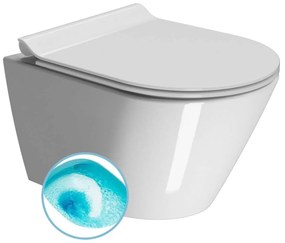Sapho GSI Kube X - Závěsné WC, Swirlflush, ExtraGlaze, bílá 941611