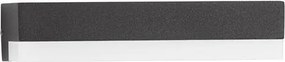 NV 9492560 Venkovní nástěnné svítidlo PURE antracitový hliník a matný akryl LED 6W 3000K 220-240V 103st. IP65 - NOVA LUCE