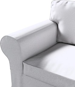 Potah na křeslo IKEA Ektorp barva šedá látka pletený vzor