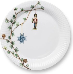 Bílý porcelánový talíř s vánočním motivem ø 27 cm Hammershøi Christmas – Kähler Design