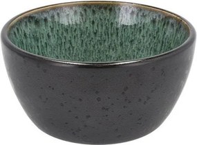 Zelená/černá miska na polévku/na salát z kameniny 400 ml Gastro Black/Green – Bitz