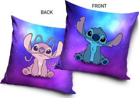 Velurový polštář Lilo a Stitch Snění pod Hvězdami
