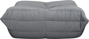 Taburet Nua 86 cm samet šedý