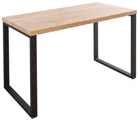 Dřevěný psací stůl Black Desk 60 x 120 cm - 40 mm »