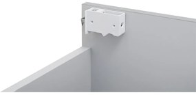 BPS-koupelny Koupelnová skříňka pod umyvadlo Swing G 80 D, šedá
