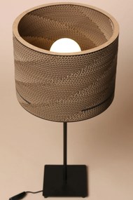 Kartonové stínítko na lustr Cylinder 30cm KARTOONS + DÁREK Textilní kabel