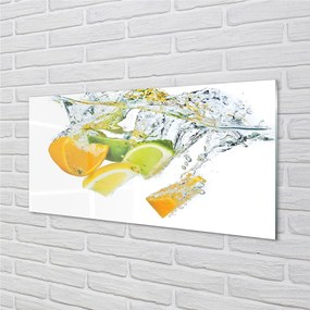 akrylový obraz voda citrus 100x50 cm