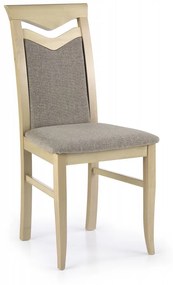 Židle CITRONE (Dub sonoma / Světle hnědá)