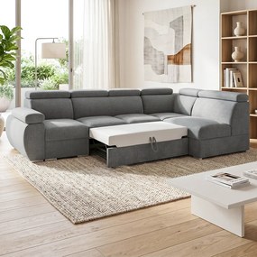 Sedací souprava BASTON | 320x180 cm | rozkládací + úložný prostor | VÝBĚR TKANIN