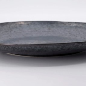 Velký talíř House Doctor PION P.36cm černohnědý