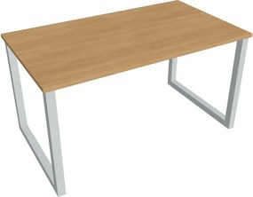 Kancelářský stůl jednací Hobis UJO1400, deskaakát, černá černá