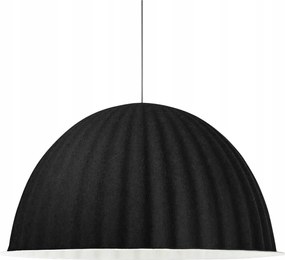 Muuto Under The Bell Závěsná lampa 82 cm Černá