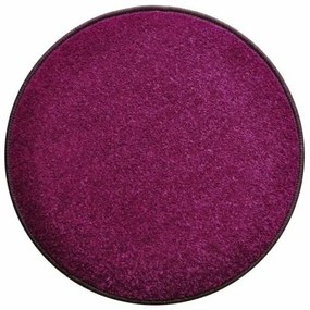 Eton fialový koberec kulatý (Varianta: průměr 400 cm)