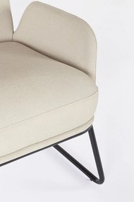 BIZZOTTO Designové křeslo OPHELIA béžové 0733494