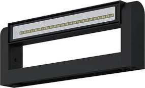 Brilagi - LED Venkovní nástěnné svítidlo SALERNO LED/12W/230V 35,5 cm černá IP65