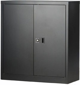 Spisová skříň kovová Bisley E402A01 [světle šedá, strukturovaný lak]