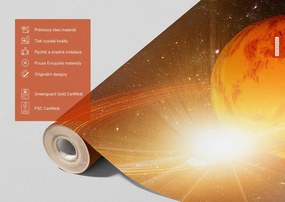 Fototapeta na míru Zářivý Saturn | Vliesová fototapeta na zed' | DFTNS1283
