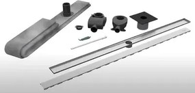 Hansgrohe RainDrain Allround - Sprchový žlab 70 cm | s roštem | kartáč