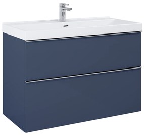 Elita Look, umyvadlová skříňka 100x45x64 cm 2S PDW, modrá matná, ELT-168576