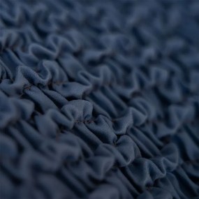 Bielastické potahy MOSAICO modré křeslo ušák (š. 60 - 110 cm)