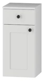 Koupelnová sestava SENJA | bílá Varianta: Koupelnová skříňka SENJA D30 S/1