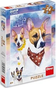 DINO Gump Jsme dvojka / 24 dílků / od 3 let