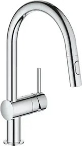 Grohe Minta - Dřezová baterie s výsuvnou sprškou chrom
