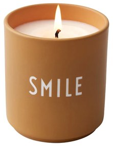 Scented candle large (SMILE) Design Letters