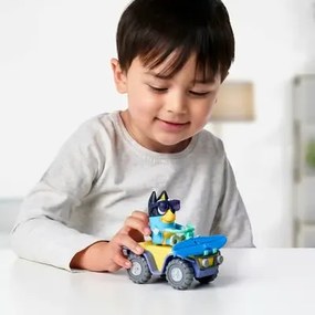 MOOSE Bluey Bandit s plážovou čtyřkolkou / Figurka a vozidlo / od 3 le