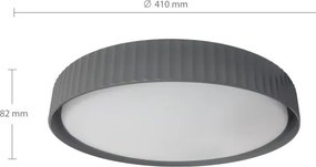Brilagi - LED Stmívatelné stropní svítidlo LUCIA LED/48W/230V pr. 41 cm šedá+DO