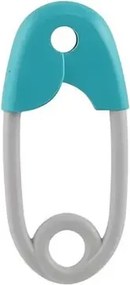 Chrastítko špendlík tyrkysovošedé 12 cm / Chrastítko / 0+