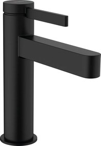 Hansgrohe Finoris, umyvadlová baterie 110, s výpustí Push-Open, CoolStart, EcoSmart, černá matná, 76024670