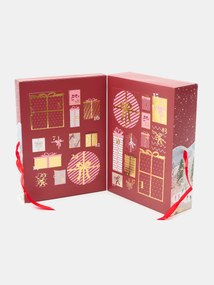 Sinsay - Vánoční adventní kalendář s vonnými produkty 24 pack - červená