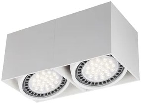 Přisazené bodové svítidlo 2bodové bílé BOX SL 2