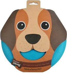 WABOBA Frisbee pro psy Jetwag modrá / 20 cm / TPR / plave na vodě