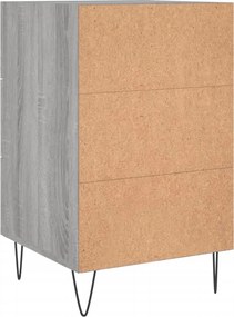 vidaXL Noční stolek 40 x 40 x 66 cm kompozitní dřevo [827658] Barva: Betonová šedá