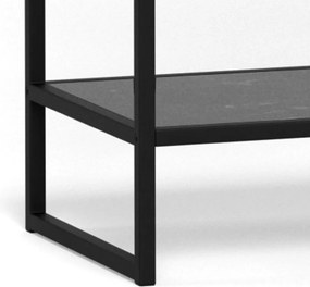Knihovna Strington 120 cm černá