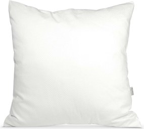 Saténové povlečení Kostička 3mm - bílá Velikost: 140 x 220 + 70 x 90