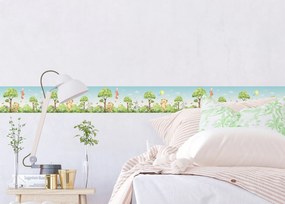 Dětská samolepící bordura na zeď Medvídek | 5 m x 9.7 cm | DWBD8127