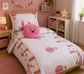 Bellatex Polštářek Kulička Růžová 35 cm, (průměr)