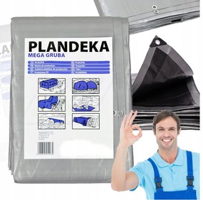 Plachta 3x5 Hrubá 260G Premium Mrazuvzdorná Voděodolná Uv+++ Silná