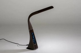 Stolní designová LED lampa Tyax Brown